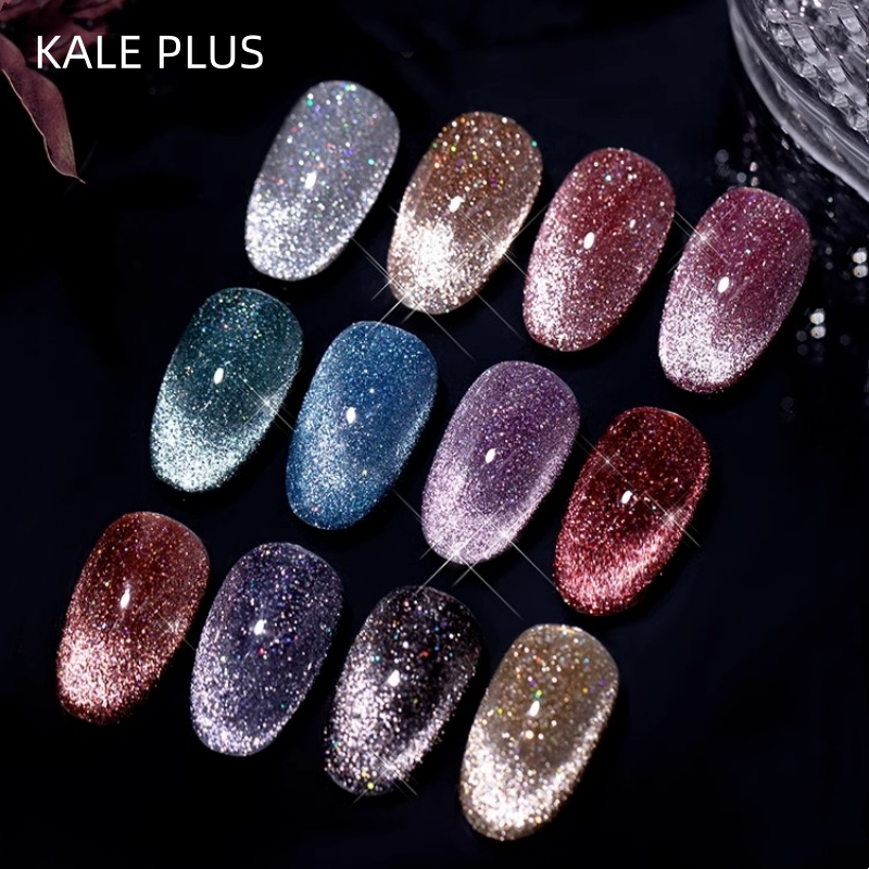 Kale Plus Diamond Cateye สีเจลสะท้อนแสง สีทาเล็บลูกแก้ว SZMY-12ML ต้อง ...