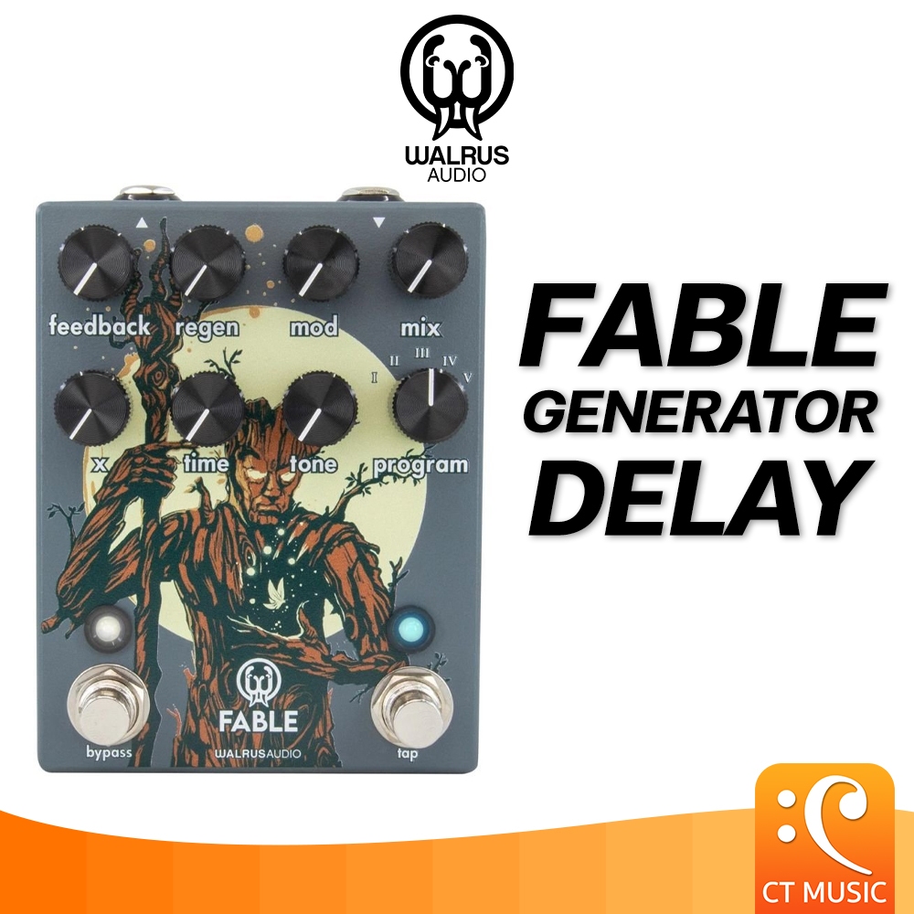 Walrus Audio Fable Generator Delay เอฟเฟคกีตาร์ | Shopee Thailand