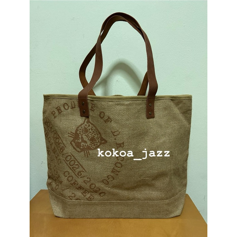 พร้อมส่ง! กระเป๋า Nespresso Congo Jute Tote Bag Limited ของแท้จาก Shop ...
