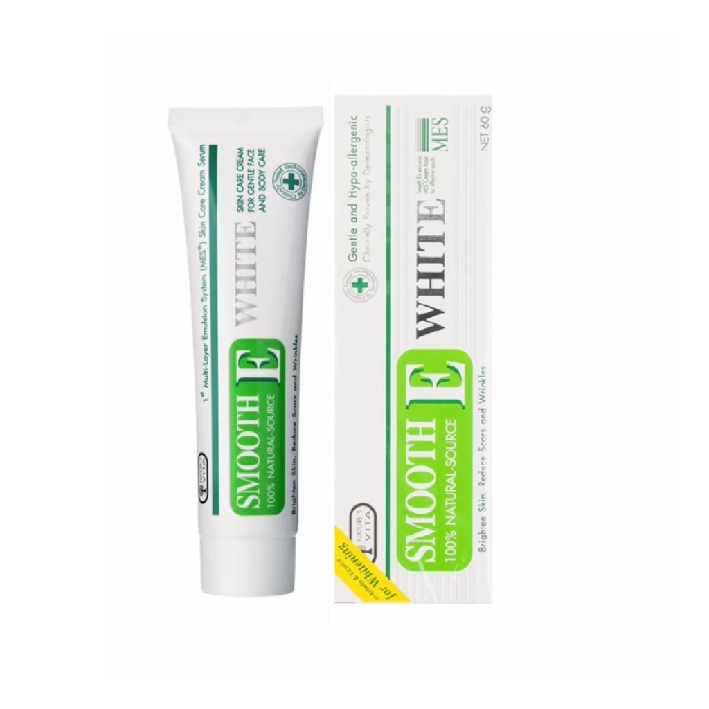 Smooth E Cream Plus White สมูทอี ครีม พลัสไวท์ ครีมลดริ้วรอย แผลเป็น ...