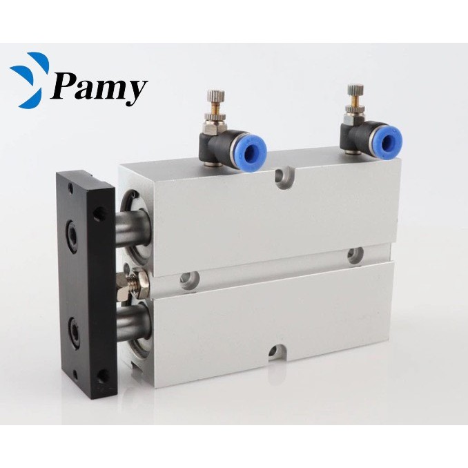 PAMY TN-S CYLINDER กระบอกลมแกนคู่ Bore10/16/20/25/32 มม TN TYPE STROKE 10/20/30/40/50/60/70/80 ...