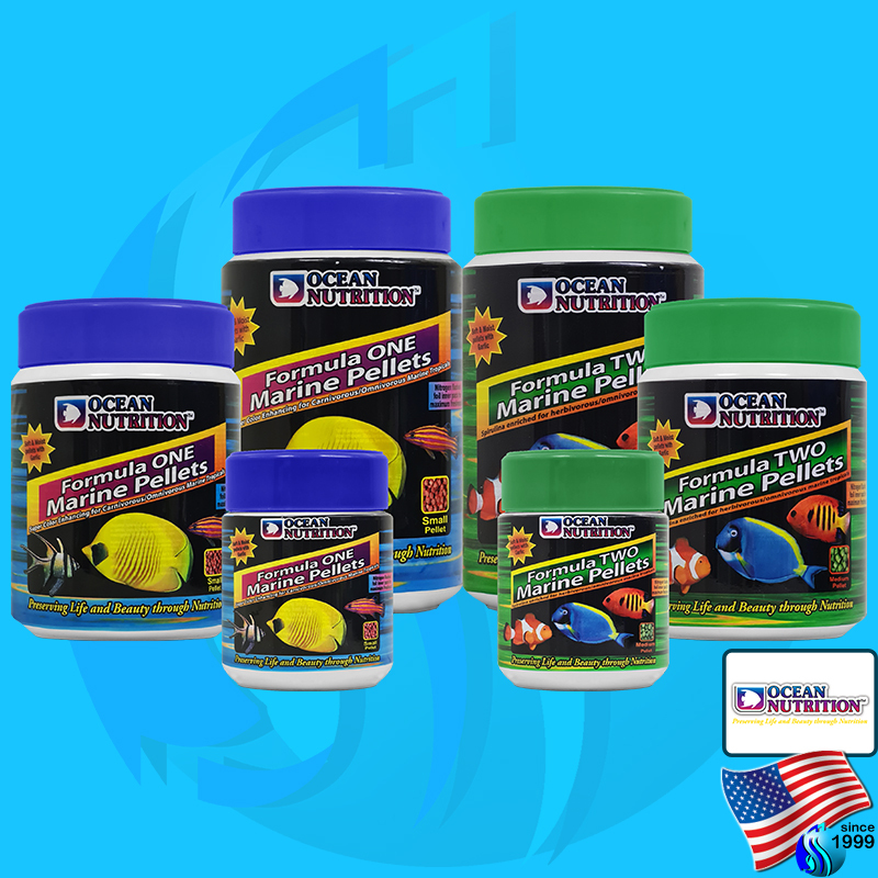 Ocean Nutrition Pellets Formula One / Two อาหารปลาแบบเม็ดจมน้ำ สำหรับ ...