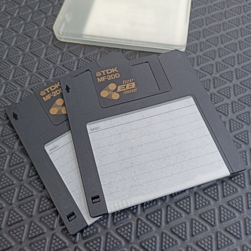 TDK >> Diskette, Floppy Disk ความจุ 720k 2 แผ่น พร้อมกล่อง มือสอง ...