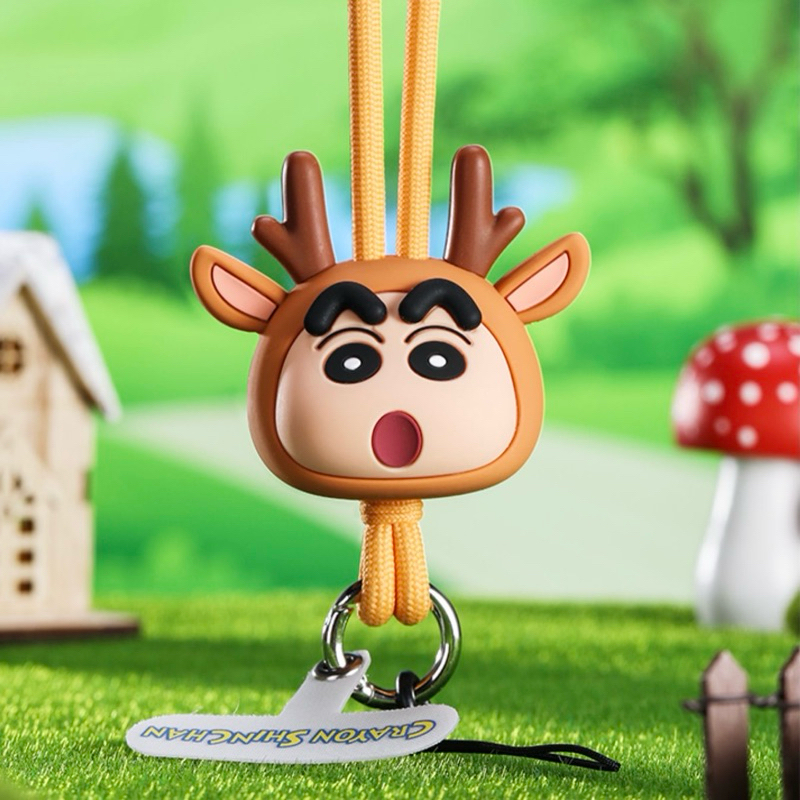 สายห้อยมือถือชินจัง ♥️crayon Shin-chan Doll Lanyard Blind Box Poo ...