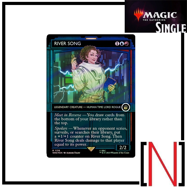 [MTG][Single][WHO] RIVER SONG ระดับ Rare รูปแบบ Showcase Surge [ภาษา ...