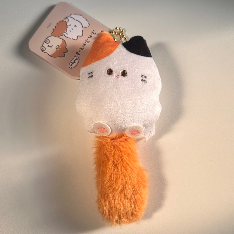 พวงกุญแจตุ๊กตา Fluffy tale PUKYU | Shopee Thailand