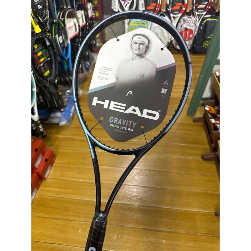 ไม้เทนนิส HEAD AUXETIC GRAVITY MP 2023 หน้าไม้ 100 น้ำหนัก 295 กรัม ...