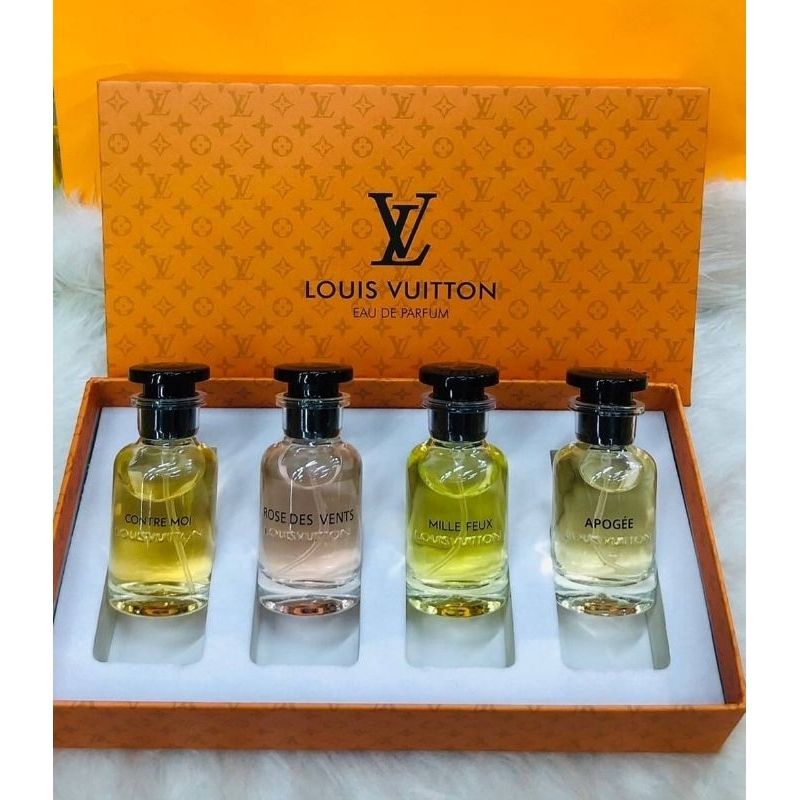 น้ำหอมเซ็ทของขวัญ Limited Edition LV Medium Sample Perfume 4 Piece ...
