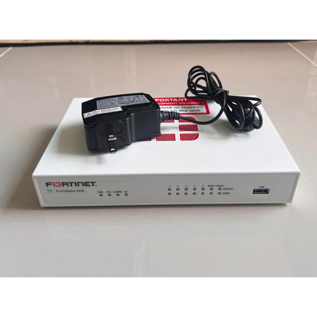 fortigate 50E ฟอติเกตมือสองพร้อมใช้งาน | Shopee Thailand