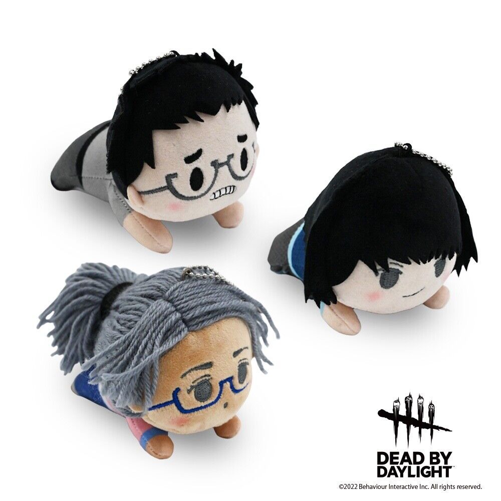 3Pcs/Set Dead By Daylight Mascot Plush Keychain Feng Claudette Dwight ...