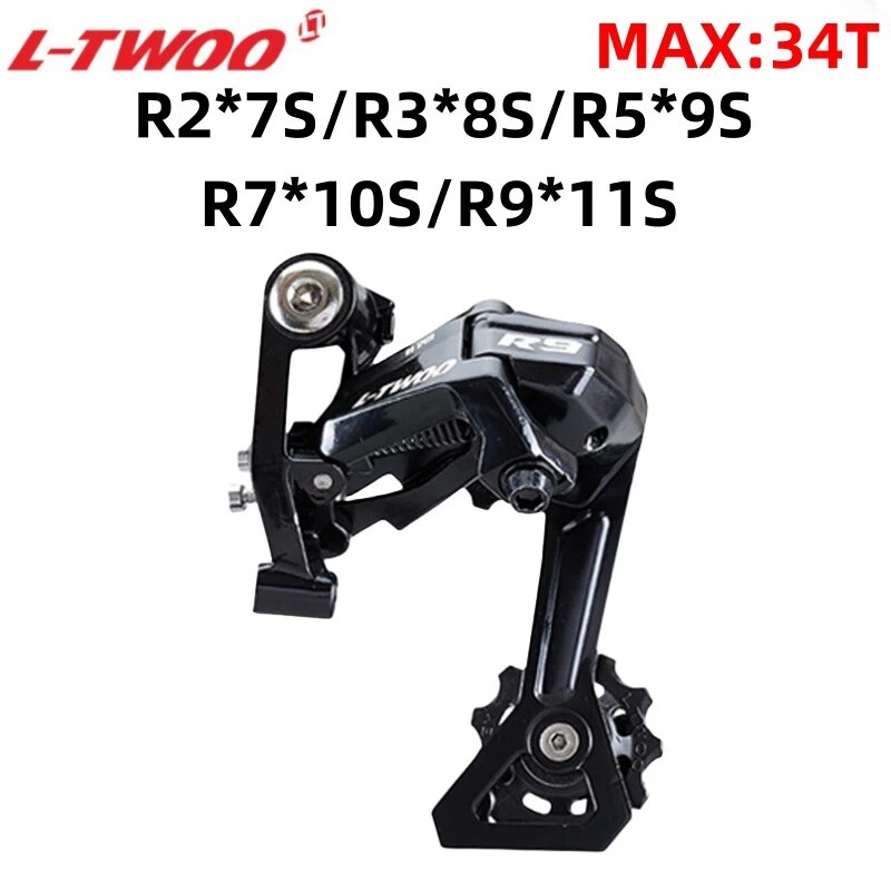Ltwoo R2/R3/R5/R7/R9 ตัวเปลี่ยนเกียร์หลัง Derailleur Rd จักรยานเสือหมอบ 7/8/9/10/11สปีด สูงสุด34 ...
