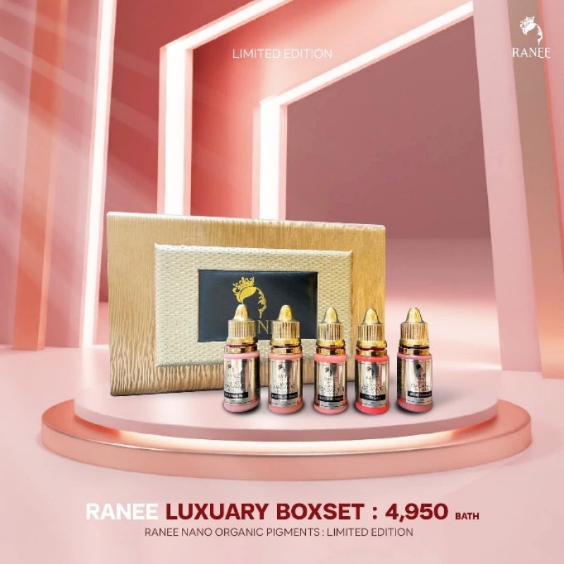 เซ็ตสีปากRanee 1กล่องมี5สี สีปาก สีปากRanee Ranee ของแท้ พร้อมส่ง ...