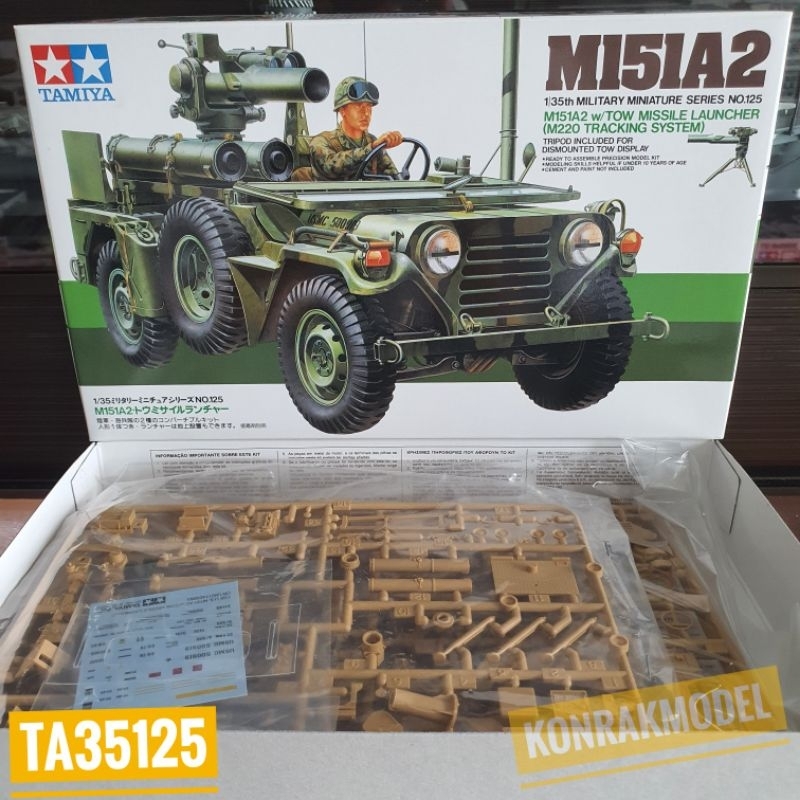 TAMIYA 35125 M151A2 [1/35] | Shopee Thailand