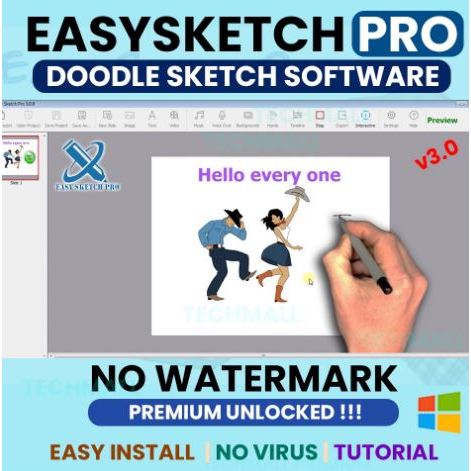 Easy Sketch Pro 3.0 Full Version | Doodle Video Creation Software ...