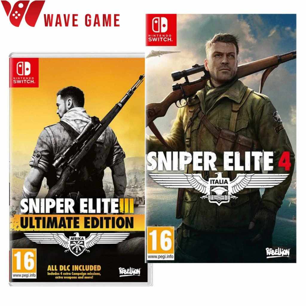 nintendo switch sniper elite 4 / sniper elite 3 ultimate edition ...
