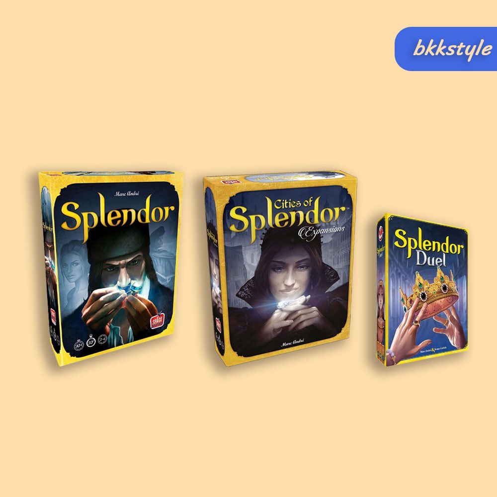 บอร์ดเกม Splendor เกมค้าเพชร คู่มือภาษาไทย 📌 ของพร้อมส่ง | Shopee Thailand