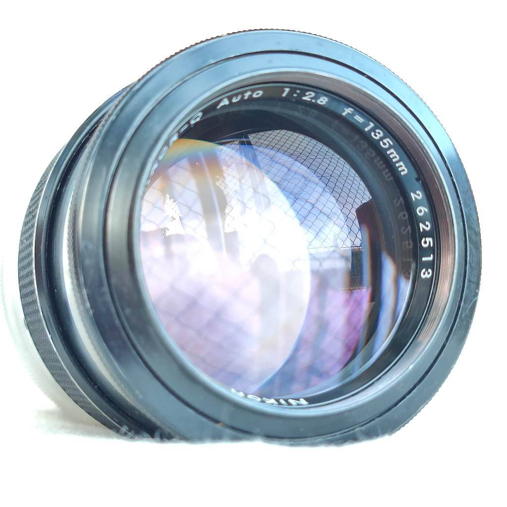 เลนส์มือหมุน Nikon Nikkor-Q 135 mm F2.8 (22) MF TelePortrait Mount Non ...