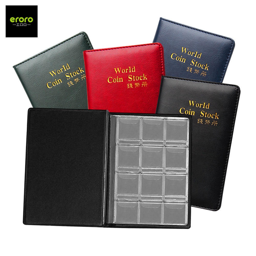 ERORO สมุดสะสมเหรียญ10หน้า120ช่อง อัลบัมเก็บเหรียญ | Shopee Thailand