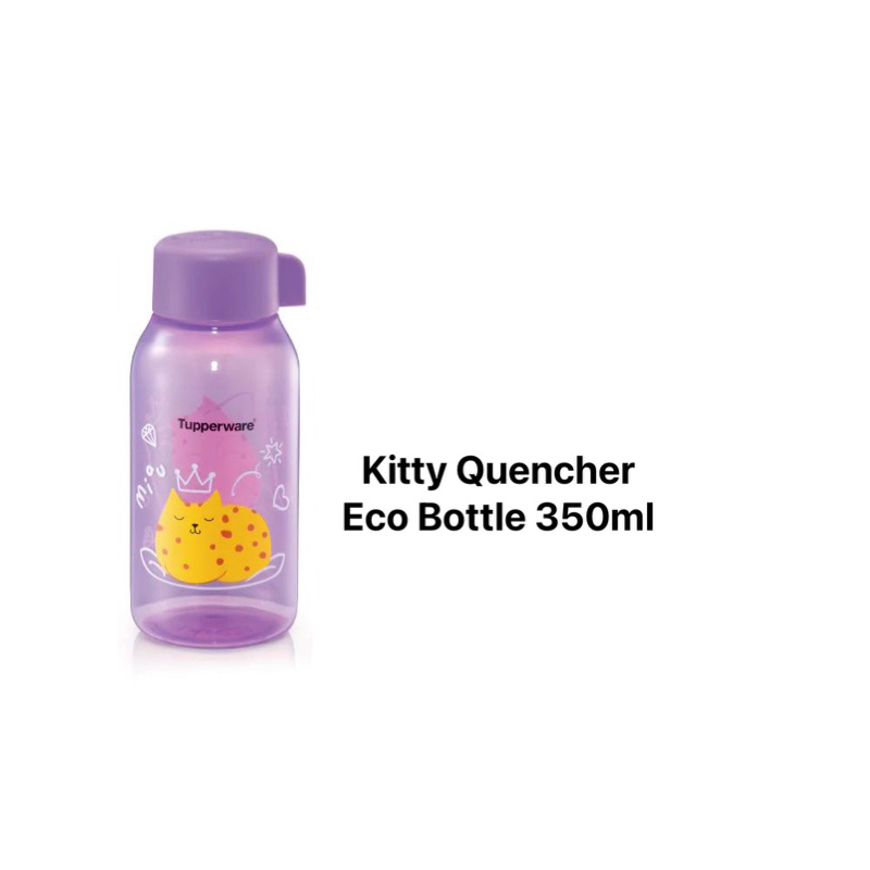 ขวดน้ำ Tupperware รุ่น Kitty Quencher Eco Bottle ขนาด 350ml | Shopee ...