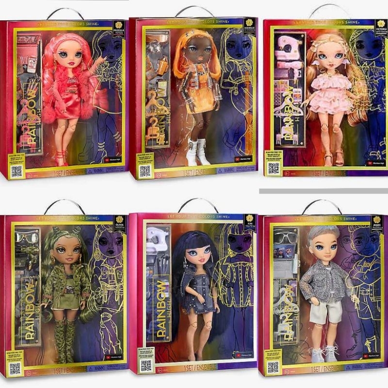 พร้อมส่ง RAINBOW HIGH Series 5 Priscilla Michelle St. Charles Victoria ...