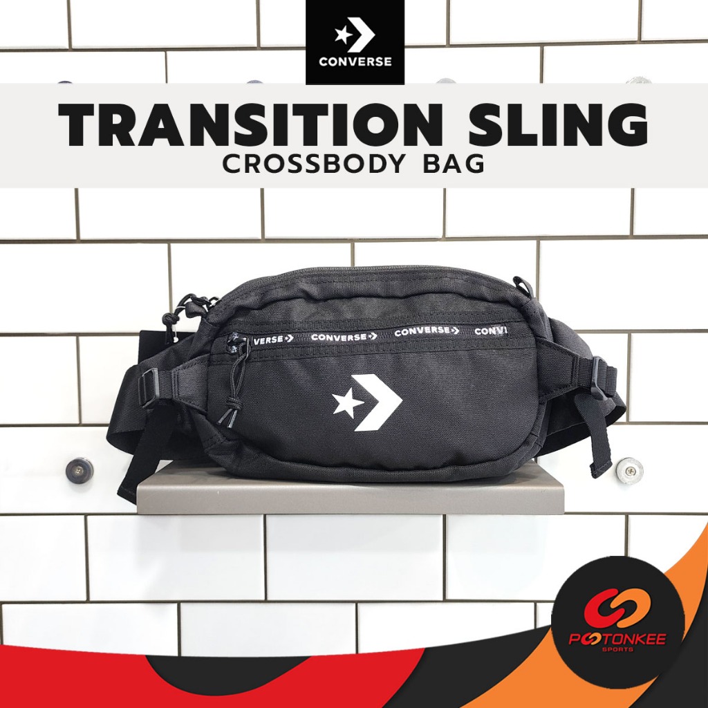 CONVERSE TRANSITION SLING CROSSBODY BAG กระเป๋าคาดอก คาดเอว คอนเวิร์ส ...