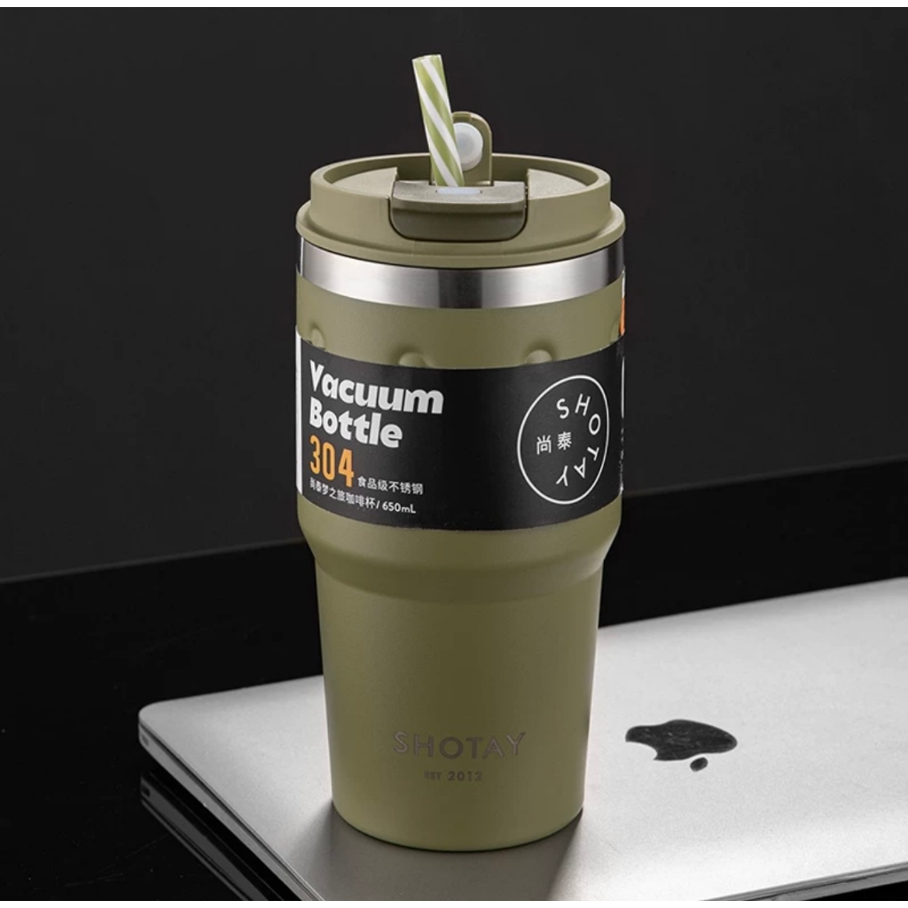 แก้วเก็บอุณหภูมิ SHOTAY ขนาด 600 - 900 ML | Shopee Thailand