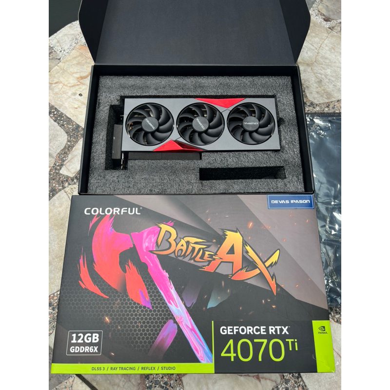 RTX 4070Ti Colorful BattleAx 12GB มือ 2 สภาพใหม่ราคาสุดคุ้ม | Shopee ...