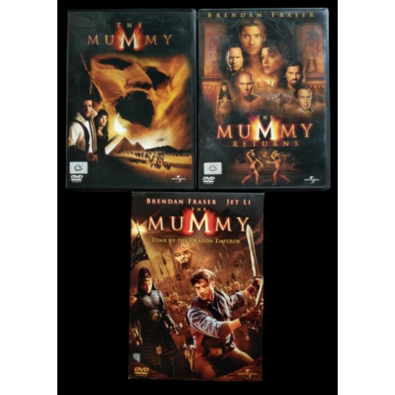 📀 SET DVD THE MUMMY PART 1 2 3 | Shopee Thailand