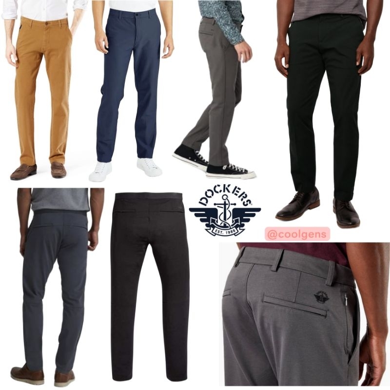 กางเกงขายาว Dockers Hybrid Tech Chino Pant | Shopee Thailand