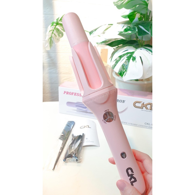 พร้อมส่ง เครื่องม้วนผม CKL-V50 ขนาด 32 mm ของแท้ 100% ม้วนง่าย ลอนอยู่นาน | Shopee Thailand