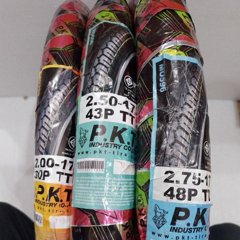 ยางนอก P.K.T. M0596 ลายแม็กซิ่ง ขอบ17 มีให้เลือกหลายเบอร์ | Shopee Thailand