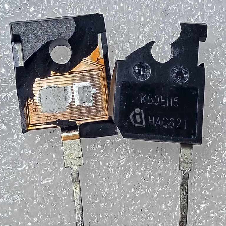 ของถอด K50EH5 IGBT 650V 56A (TC = 100°C) UPS ตู้เชื่อม อินเวอร์เตอร์ ...