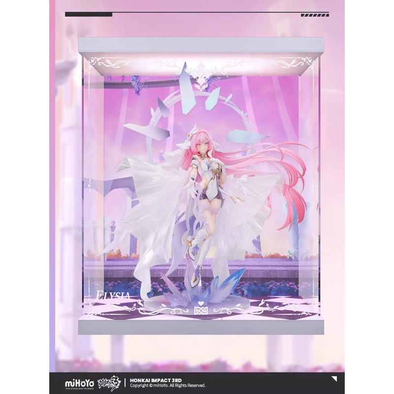 [ตู้อะคริลิค] Elysia HOH Ego Display Box Acrylic Honkai impact 3 Mihoyo ...