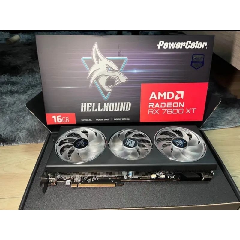 PowerColor HELLHOUND RX 7800 XT 16 GB | Shopee Thailand