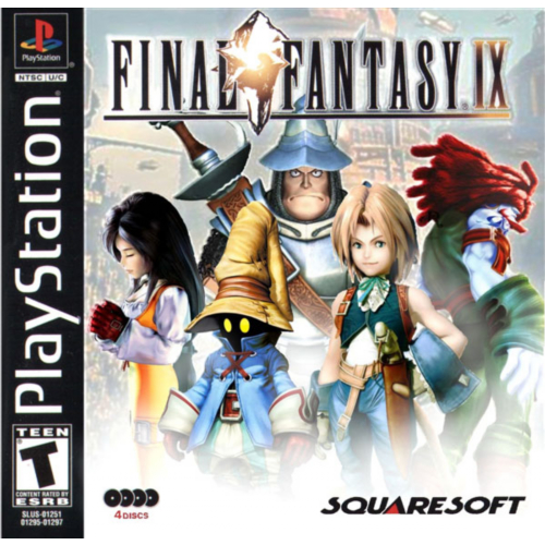 PS1 : Final Fantasy IX (USA) (4 Disc) | Shopee Thailand