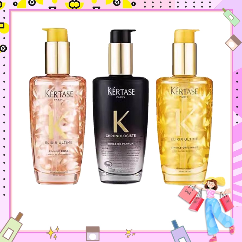 Hair oil recommendation Kera stase Elixir Ultime L'Huile Rose 100ml/L ...