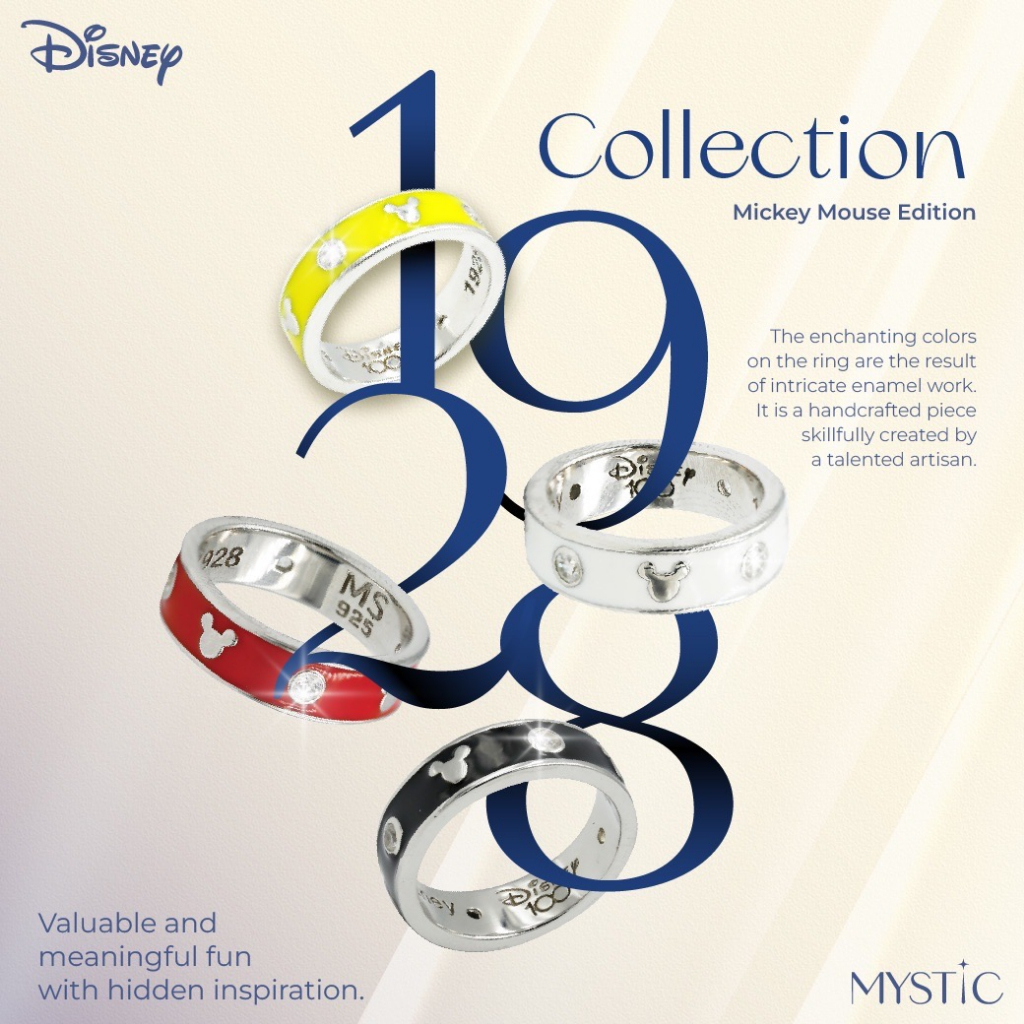 Mystic Mickey Mouse - Ring from "1928 Collection" | Shopee Thailand