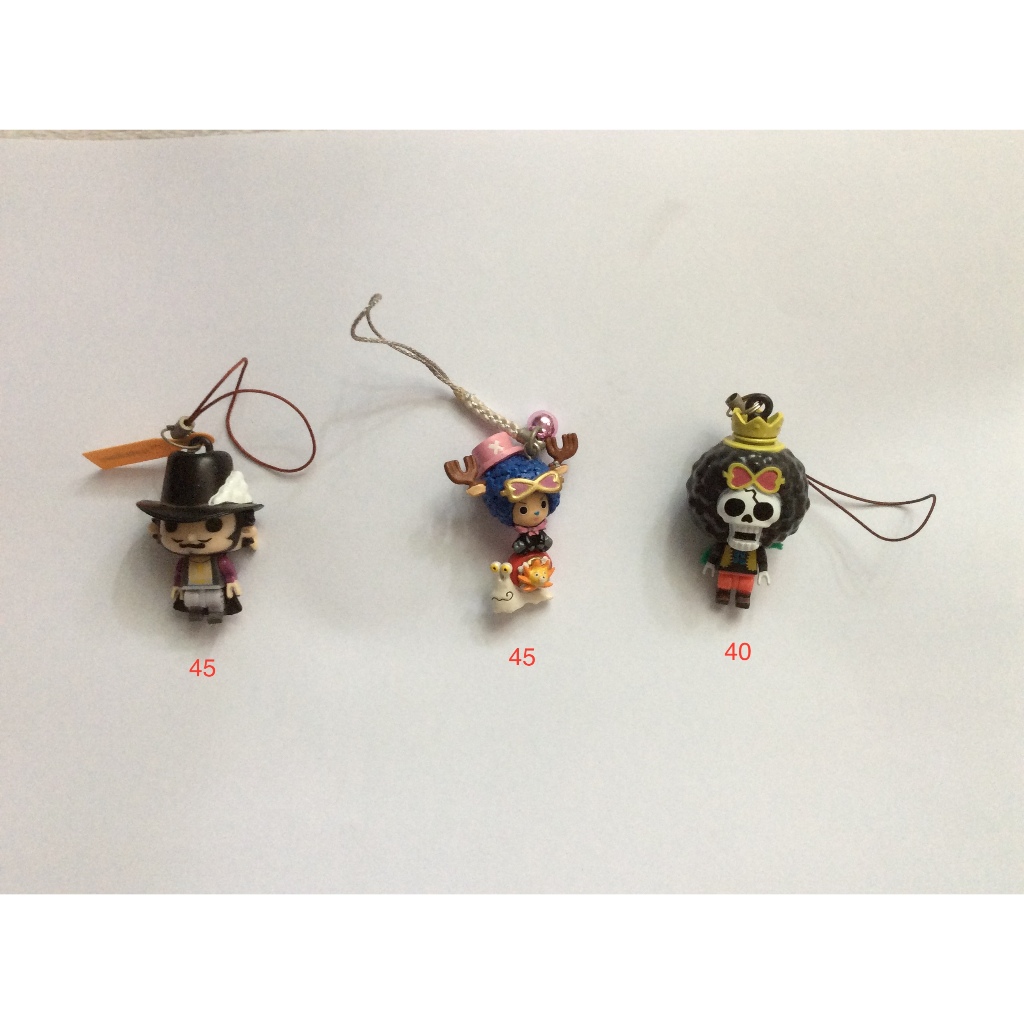 เหมาพวงกุญเเจ one piece Mihawk,brook,chopper | Shopee Thailand