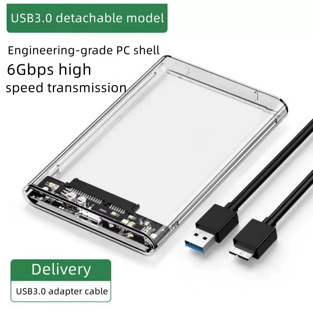 USB 3.0 External Box Hard Drive 2.5 กล่องใส่ฮาร์ดดิส External Hard ...