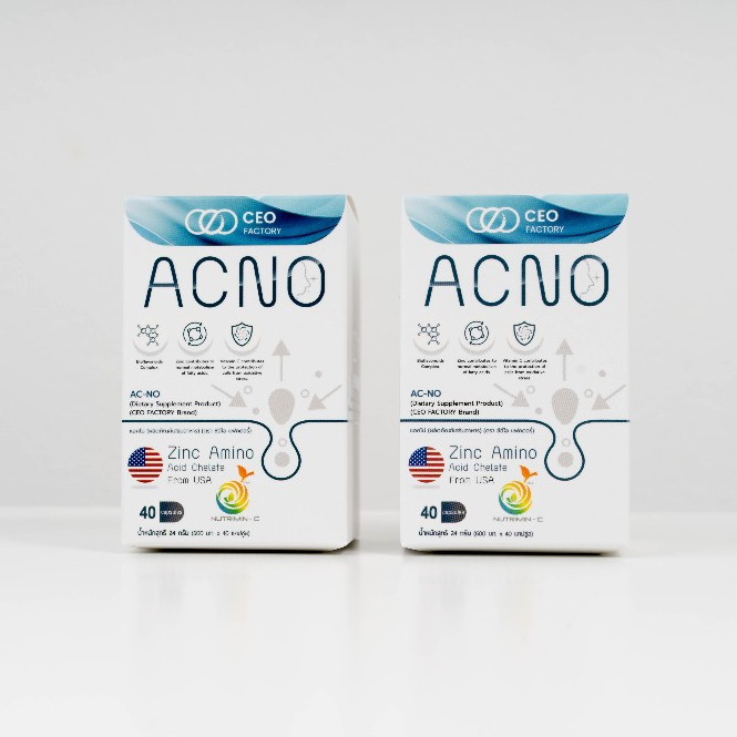 AC-NO แอคโน่ ผลิตภัณฑ์เสริมอาหาร สำหรับผู้ที่มีปัญหาเรื่องสิว ผิวมัน ผม ...