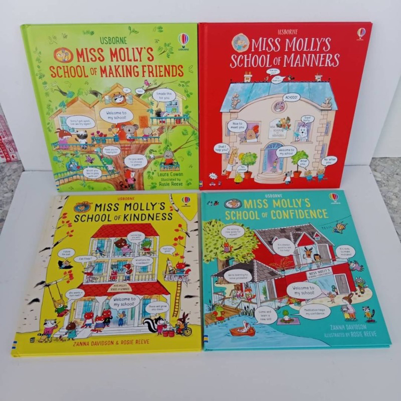 ใหม่! หนังสือชุด Miss Molly’s School แนะนำ นิทานเด็ก picture book back ...