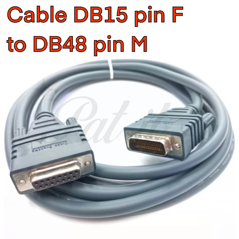 Cable DB15 pin ตัวเมีย to DB48 pin ตัวผู้ สายยาว 3 เมตร | Shopee Thailand