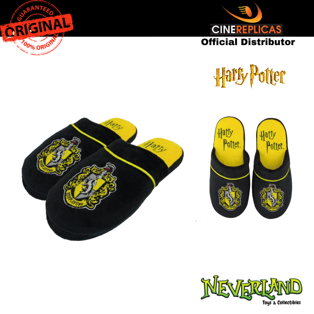 (Hufflepuff) Harry Potter Hufflepuff Slippers Cinereplicas Wizarding ...