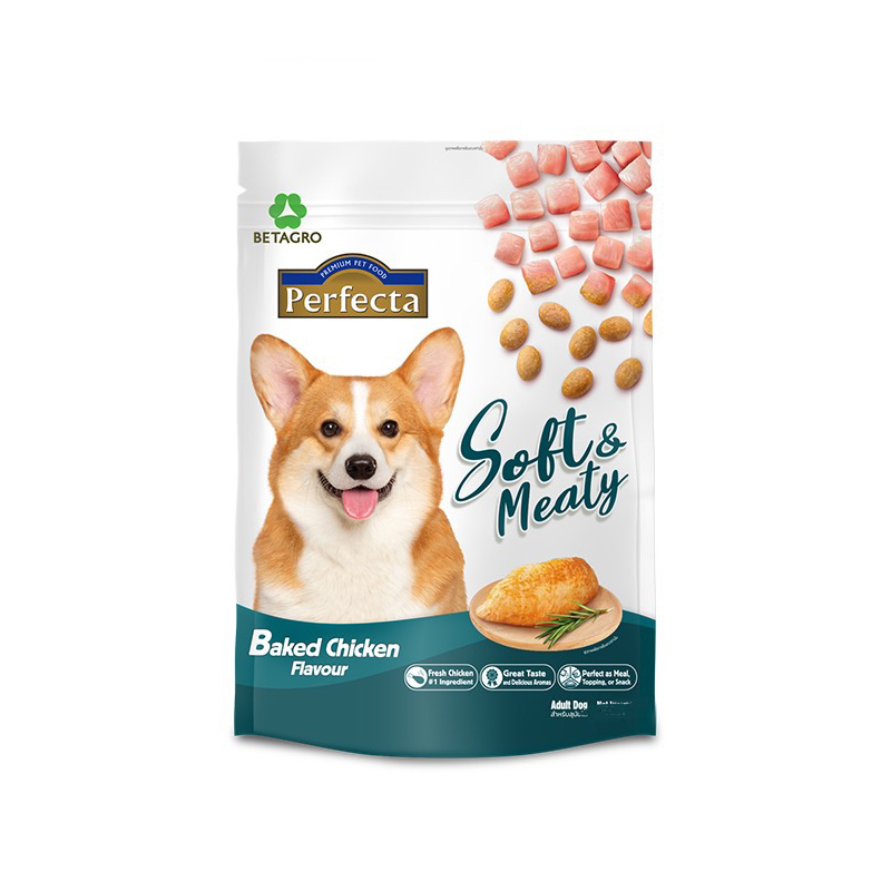 Perfecta Soft & Meaty Dog Food ️🐶 เพอร์เฟคต้า ซอฟท์ แอนด์ มีตตี้ อาหาร ...
