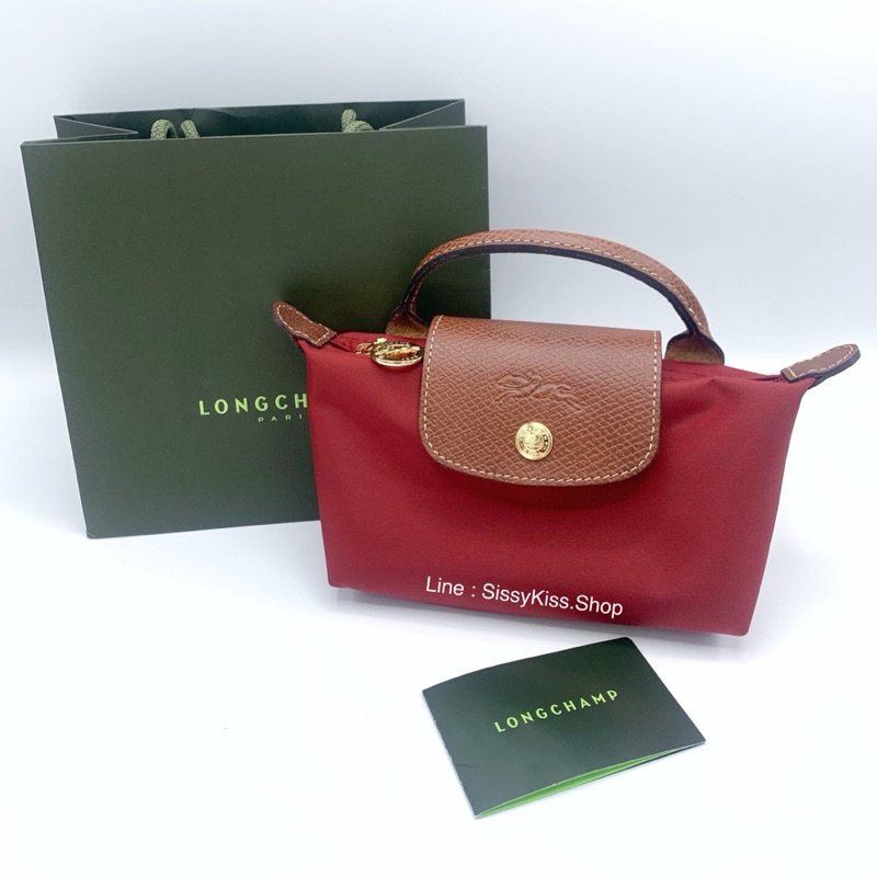 New Longchamp mini pouch | Shopee Thailand