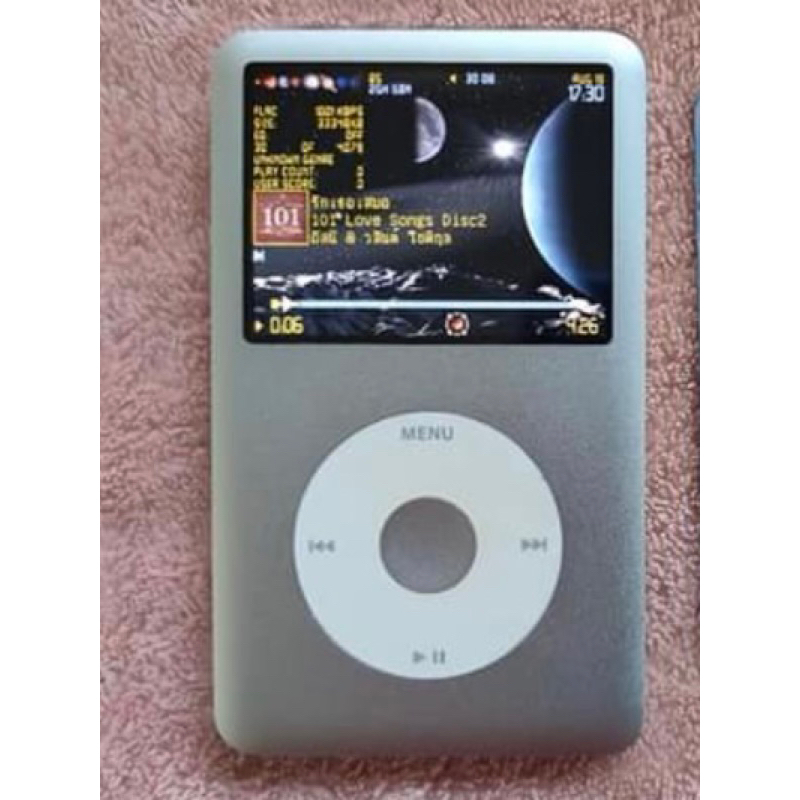 iPod Classic Gen7 160Gb Silver ลง Rockbox | Shopee Thailand