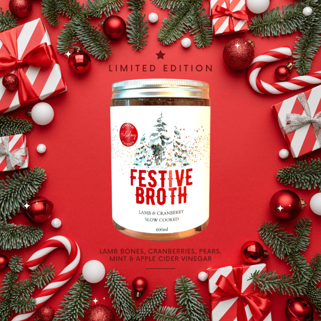 ซุปเทศกาลคริสมาสสำหรับหมาแมว Festive Broth Thanksgiving and Christmas ...