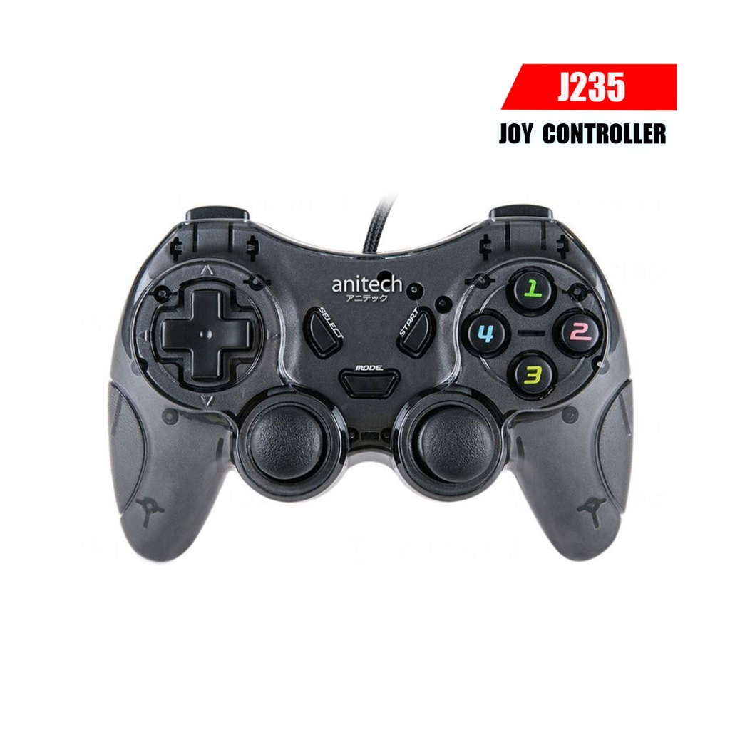 จอยเล่นเกมส์ สำหรับคอมพิวเตอร์ Anitech J235 Gaming Joy Controller ...