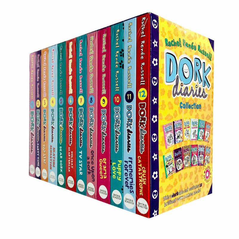 Dork Diaries Series Books 1 - 12 Collection Set by Rachel Renee Russell ...
