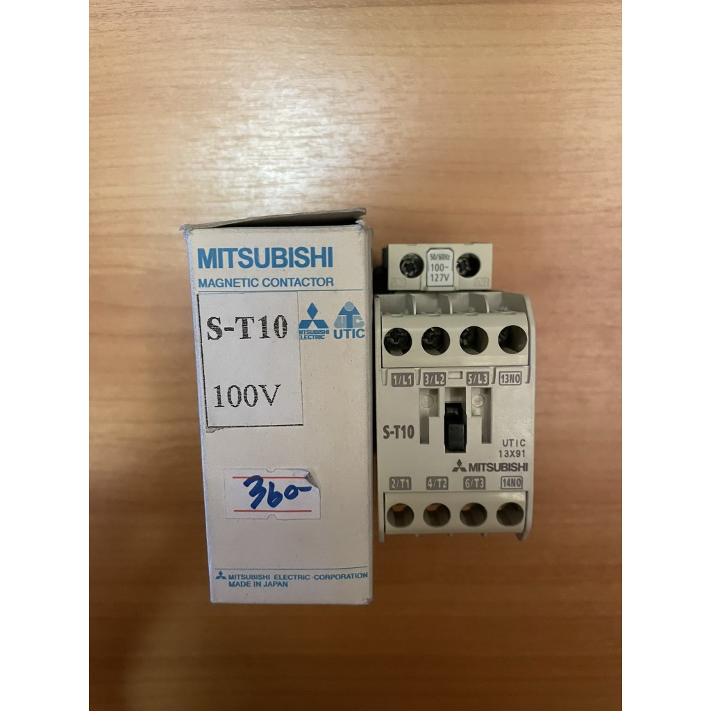 แมกเนติกคอนแทคเตอร์ S-T10 coil 100V "Mitsubishi" | Shopee Thailand